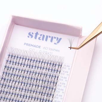 6D Premade Lash Extensions | Starry