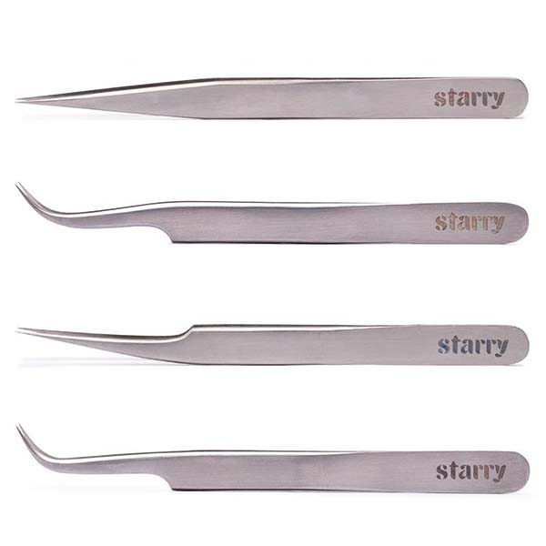 Tweezers for eyelash extensions | Starry lashes
